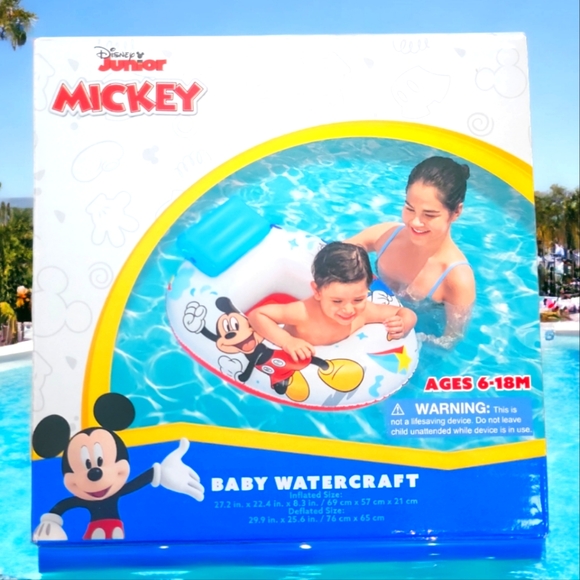 Bestway | Other | Disney Jr Mickey Mouse Baby Watercraft Bestway 68m ...